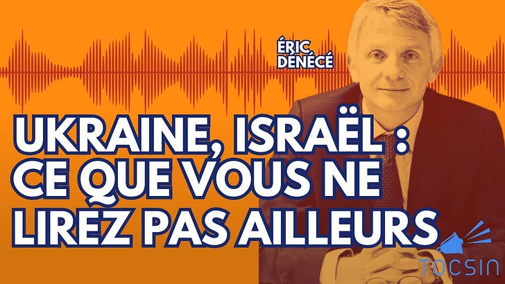 Eric Dénécé : la guerre en Ukraine est une très bonne affaire ...