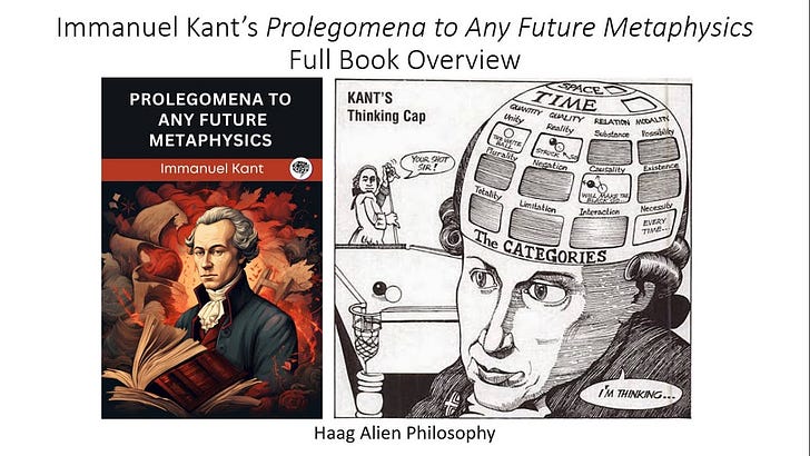 Immanuel Kant Prolegomena to Any Future Metaphysics Full Book Overview ...