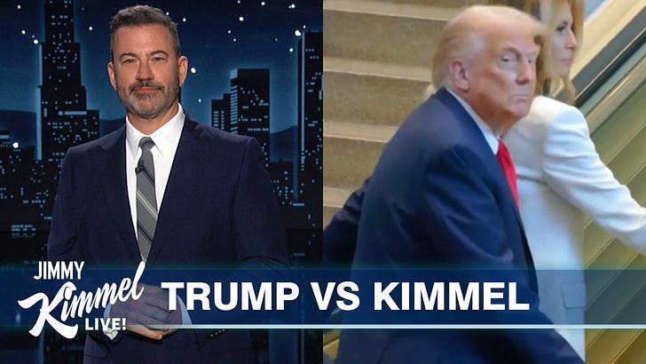 Comments - Orange Hitler threatens Jimmy Kimmel's freedom of speech again.