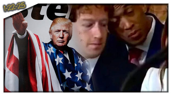 TRUMP DAY 2 & Zuck Shows his Humanity - by Nicolas Gonzalez