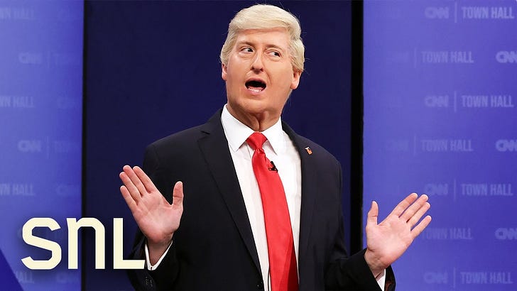Sketch de Saturday Night Live: Trump face à Nikki Haley (la vraie)
