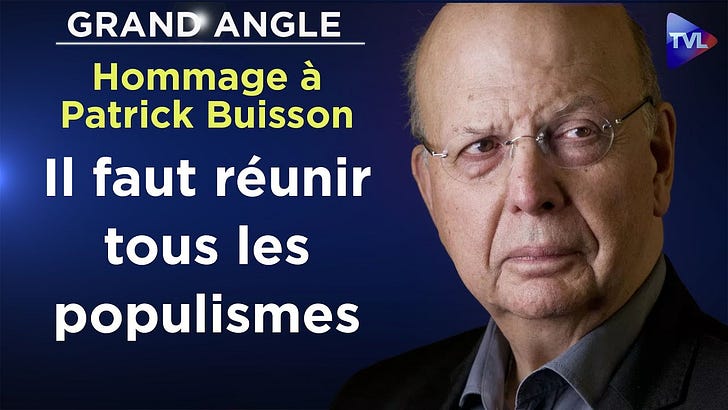 Hommage à Patrick Buisson - by Brigitte Bouzonnie