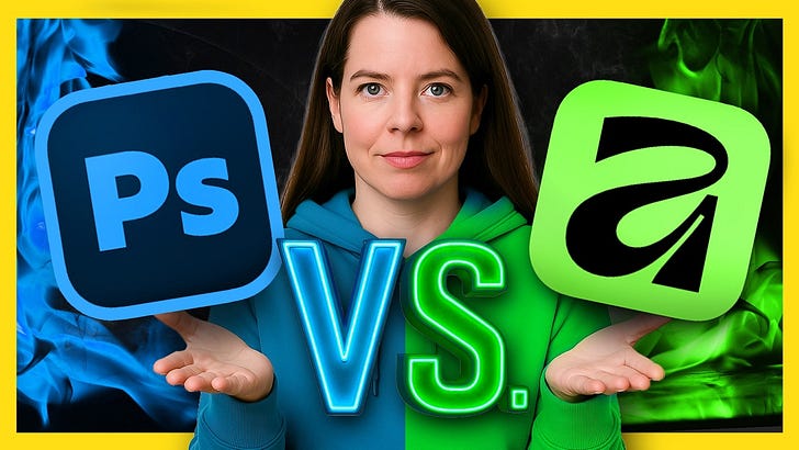 Adobe Vs. Affinity! AI Tools Edition. I was Surprised by the Results!