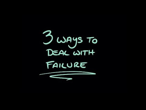 The 3 ways to face failure - Mark Rabo Newsletter