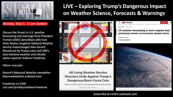 All Living Weather Service Directors Unite Against Trump's Dangerous ...