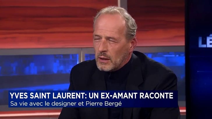 Fabrice Thomas, ex-amant de Yves Saint- Laurent, raconte