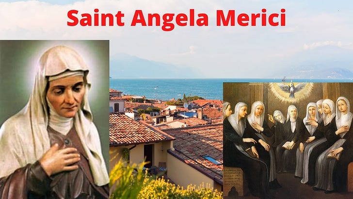 Saint Angela Merici - Journeys of Faith Newsletter