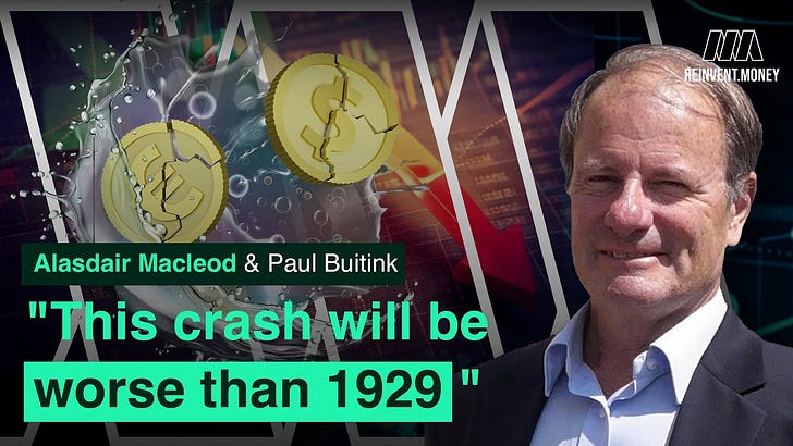 Interview with Reinvent Money - by Alasdair Macleod