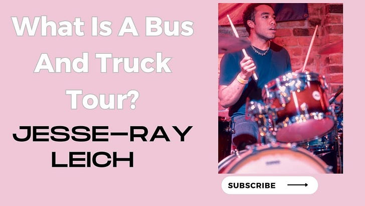 Jesse-Ray Leich - Drummer For The New Broadway Shows KPOP and Mr ...