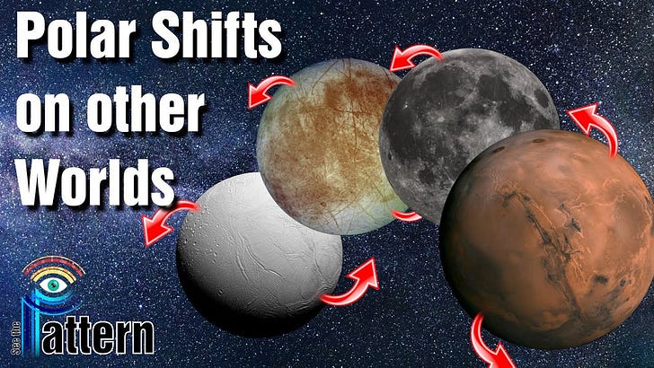 Pole shift Europa. Unlike planet Earth, Mars and Europa(Jupiter's moon ...