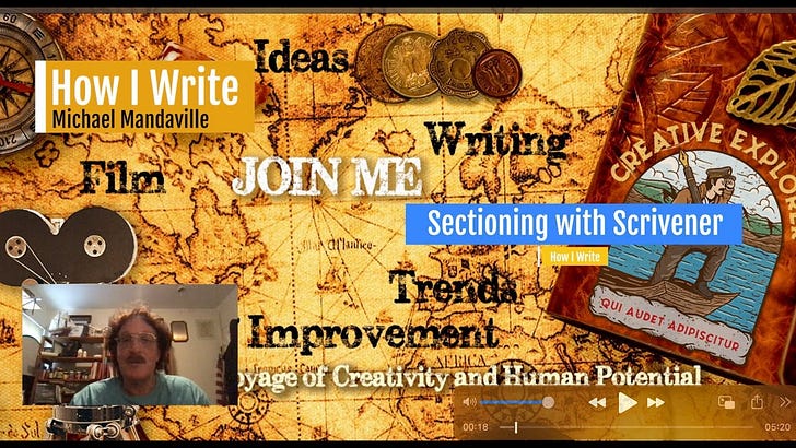 Writing: Using Scrivener