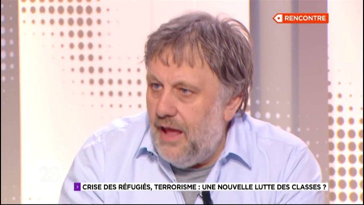 Slavoj ZIZEK sur Arte - by Brigitte Bouzonnie