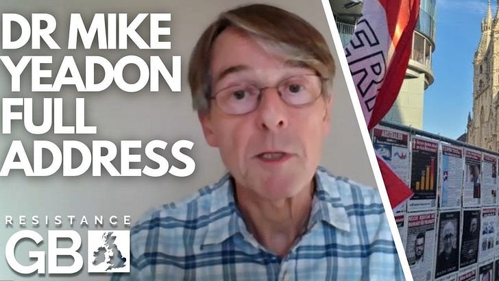 BOMBSHELL DR MIKE YEADON ADDRESS - by Robin Westenra