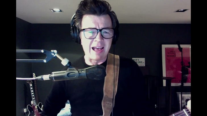 MotD, 11 Mar 24: Rick Astley, "abcdefu" - by Jackie Ralston