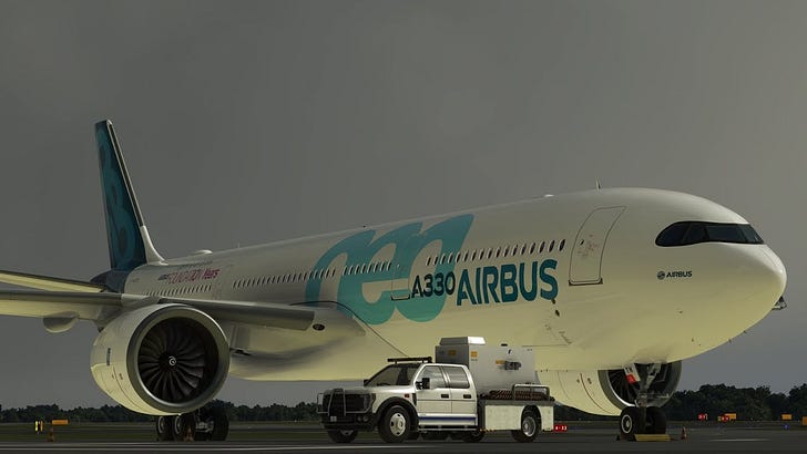 Returning to the Headwind Airbus A330 in Microsoft Flight Simulator