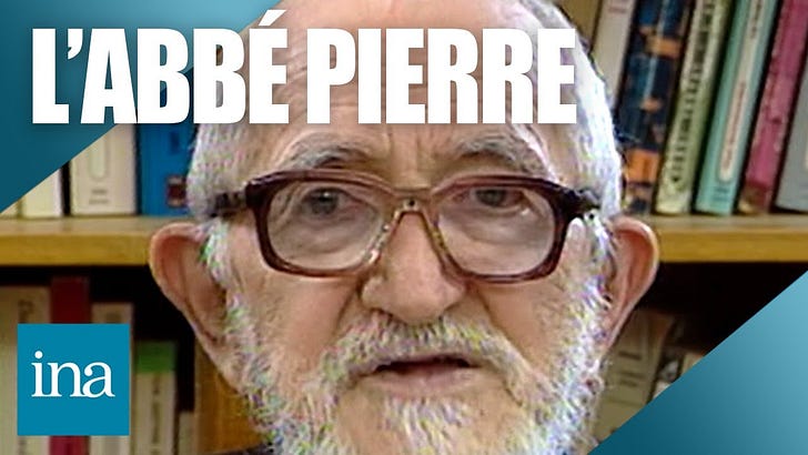 L'Abbé PIERRE, fiche wikipedia - by Brigitte Bouzonnie