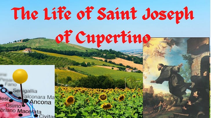 The Life of Saint Joseph of Cupertino