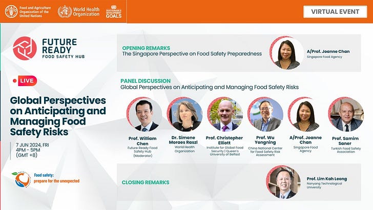 Global Perspectives on Anticipating and Managing Food Safety Risks