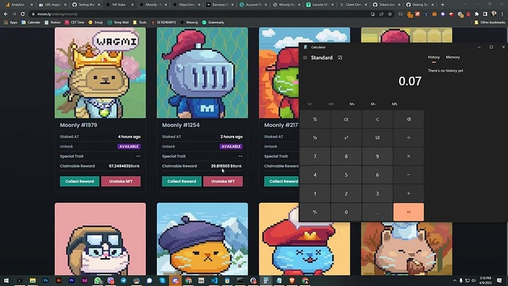Moonly weekly progress update #44 - by Kinder