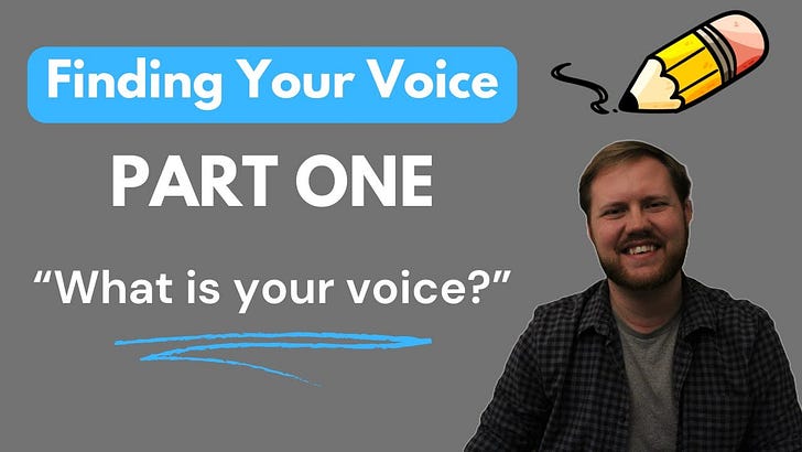 Finding Your Voice - Part One - by Sam Hval