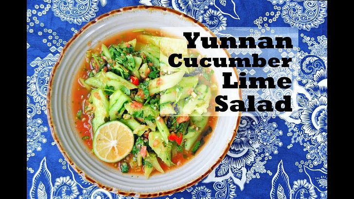 Yunnan Dai Cucumber Salad