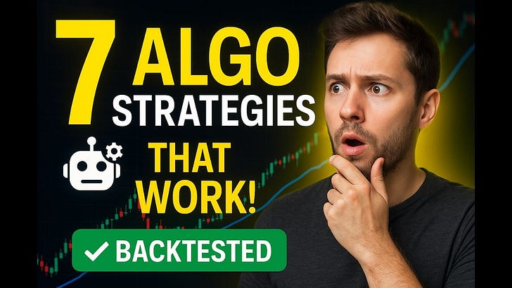 7 Algo Trading Strategies (Backtest And Rules)