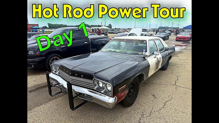 Day One at Hot Rod Power Tour: Street Rods, Survivors, and Route 66 ...