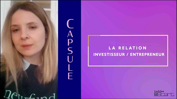 Capsule #15 - la Relation entre Investisseur & Entrepreneur avec Anne-Sophie Nedellec 🦄