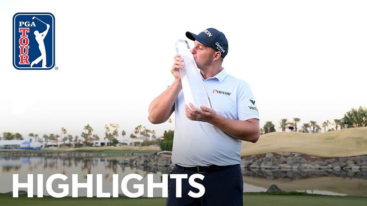 Sepp Straka leads the field and wins in La Quinta