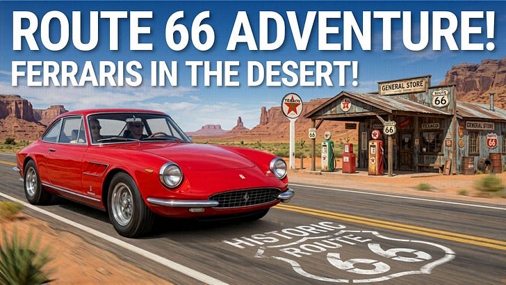 Route 66 Turns into a Rolling Car Museum: The Copper State 1000 Rolls ...