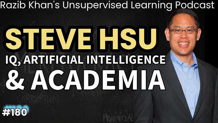 Razib Khan's Unsupervised Learning podcast