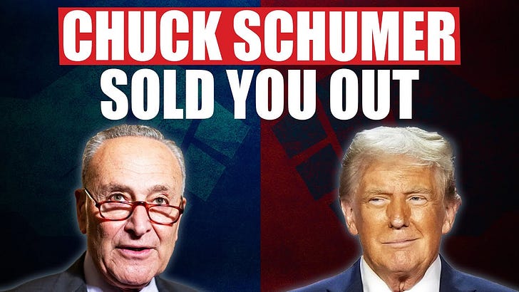 Chuck Schumer sold you out - The Warning with Steve Schmidt