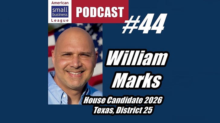 ASBL 44 William Marks, Candidate for Congress, Texas District 25