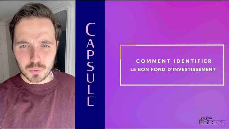 Capsule #5 - Comment identifier le bon fonds d'investissement pour ta start-up ? 🧐