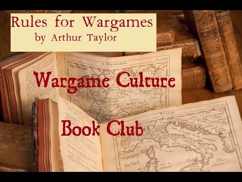 Rules for Wargaming by Arthur Taylor - by Purple Druid