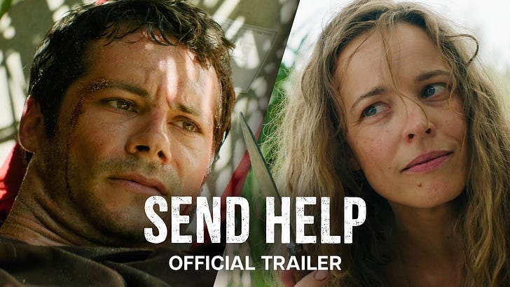 First Trailer and Poster for “Send Help” From 20th Century Studios’ and ...