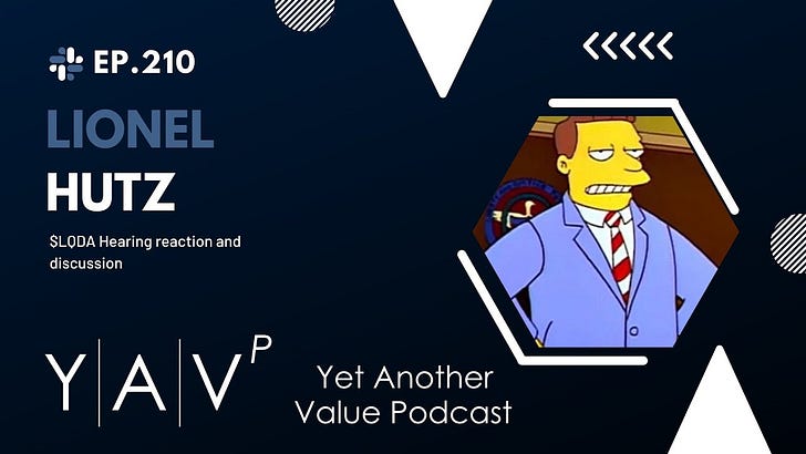 Valorem Research's Lionel Hutz talks LQDA v. UTHR hearing at the ...