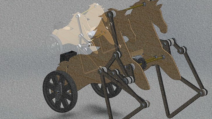 Digital and Physical Prototype Walkers - by Prof. McCarthy