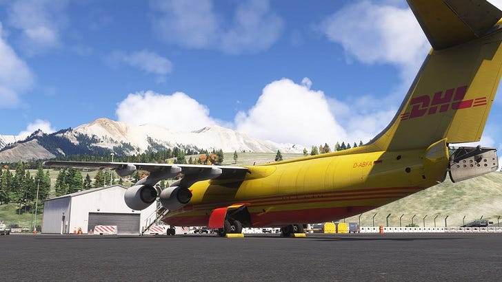 Flying the JustFlight Avro 100 Freight Variant from Telluride to Rocky ...