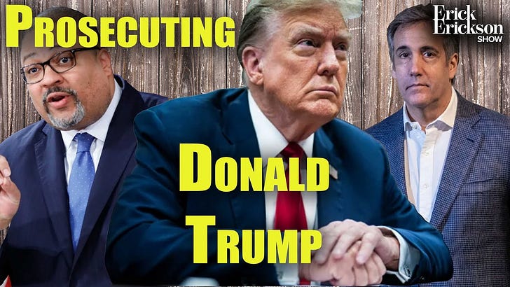 Prosecuting Donald Trump - by Erick-Woods Erickson