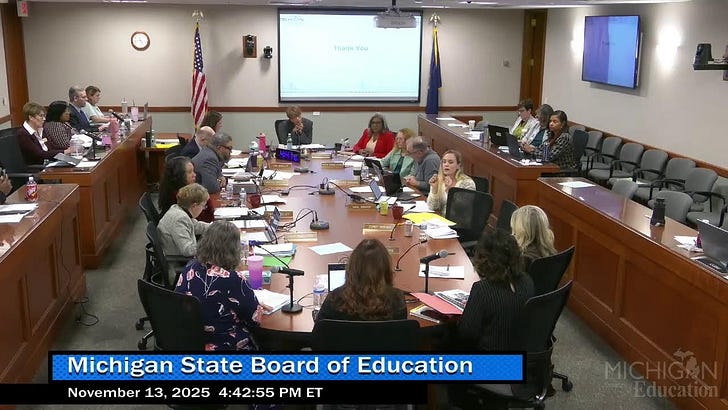BREAKING NEWS: Michigan Board of Education Approves Controversial ...
