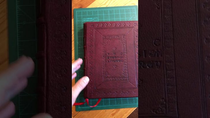 A Rebind of Percy Dearmer's "The English Liturgy" Altar Book