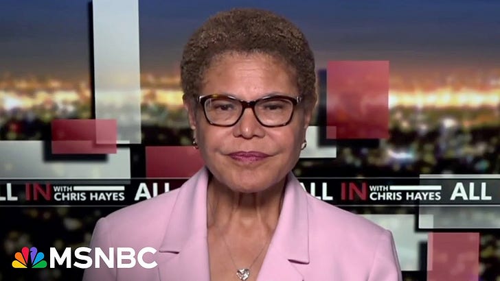 ‘Pathetic’: Mayor Bass reacts to DHS official saying her arrest is ‘on ...
