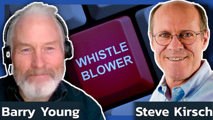 Steve Kirsch on Barry Young's whistleblower Hearing