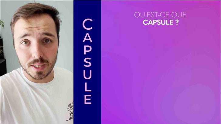 Lancement de Capsule 🏎 - Capsule par Nicolas Dessus