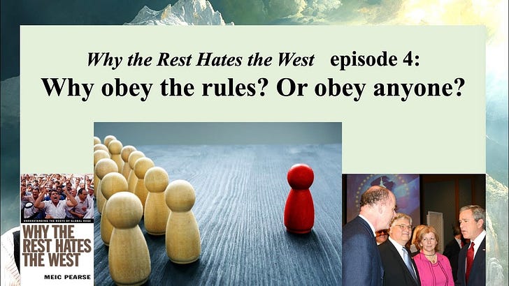 Why Obey the Rules? Or Obey Anyone? - by Meic Pearse