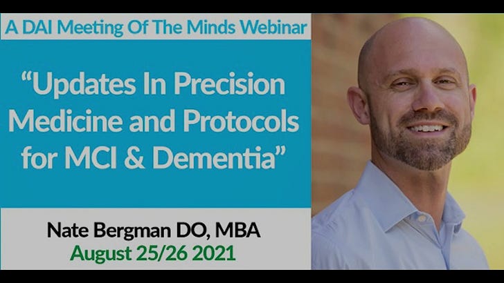 Dr Nate Bergman and Kemper Cognitive Wellness - Episode 1