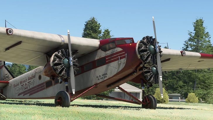 First look at the TukanFlightSim Ford Trimotor 5AT in Microsoft Flight ...