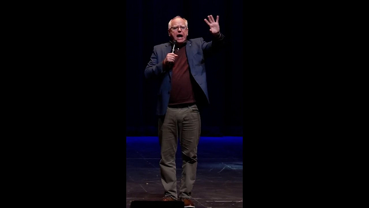 Tim Walz is the Worst Kind of Coward