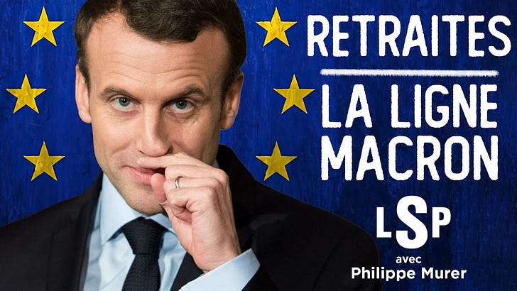 Philippe Murer : Crises, pauvreté, reraites : le projet Macron